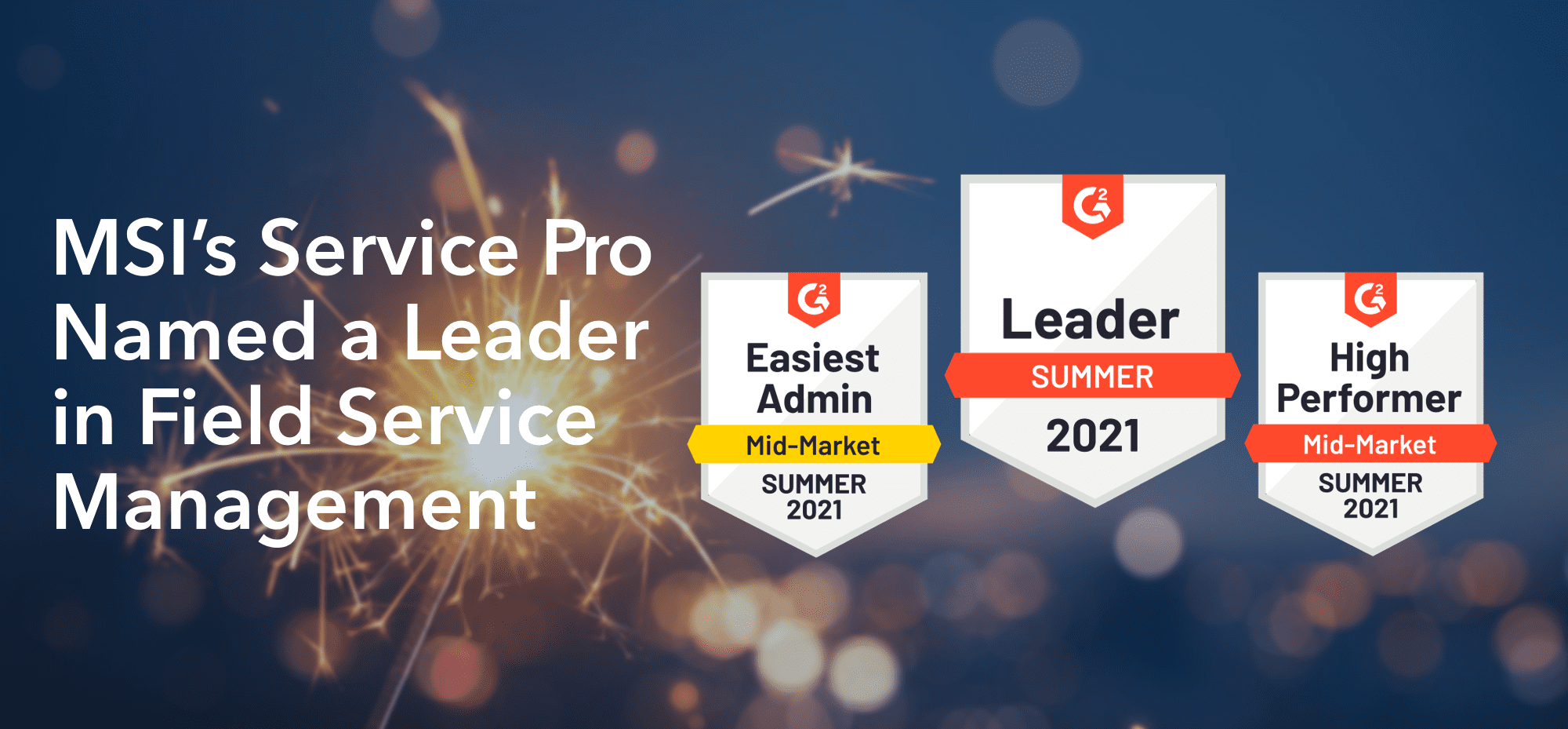 MSI's Service Pro Named a Leader in Field Service Management by G2