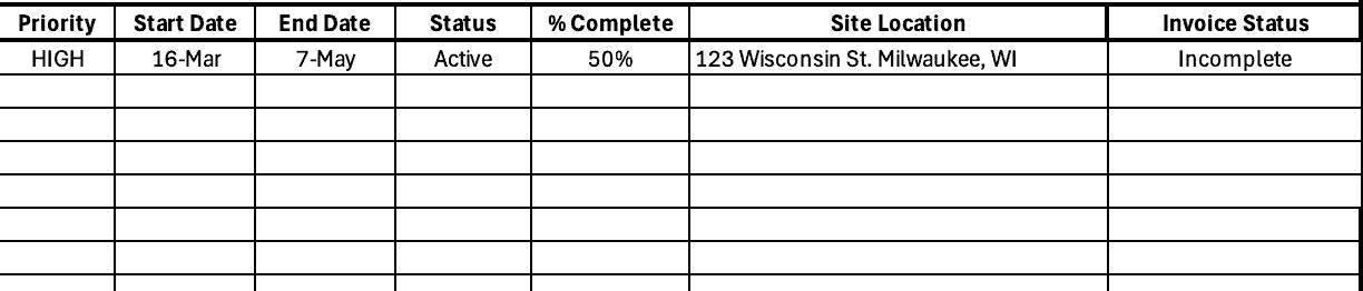 Free HVAC Work Order Template (Excel, Word & PDF Downloads) - MSI Data